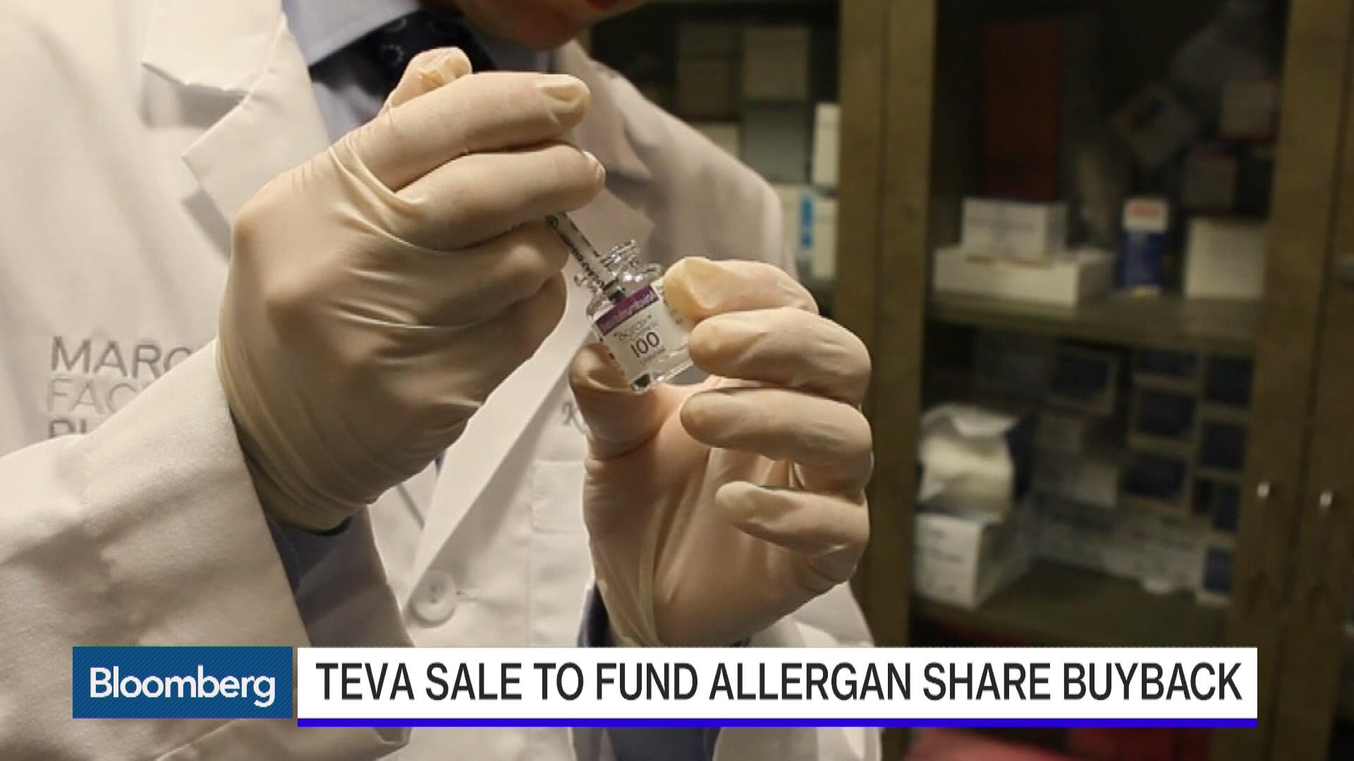 Allergan's Next Purchase? $10 Billion of Its Own Stock