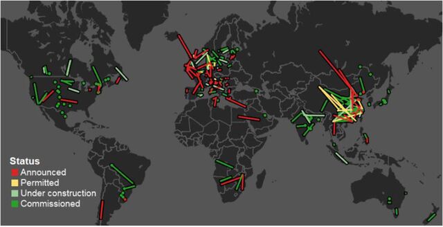 Global HVDC and Interconnector Database *DEPRECATED* | BloombergNEF