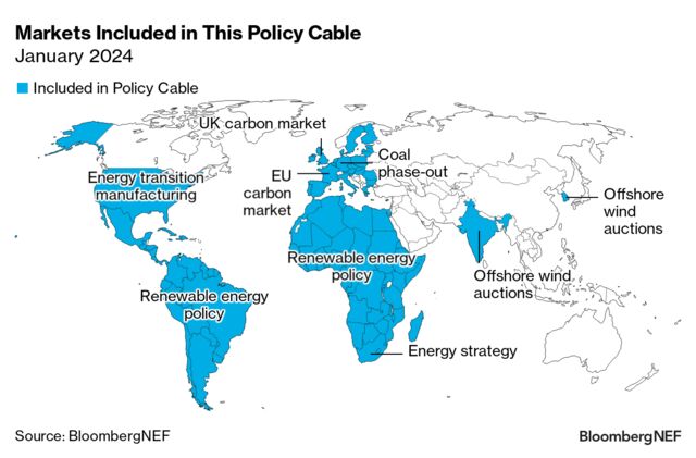 BNEF Policy Cable: No Shortage of Things to Watch in 2024 | BloombergNEF