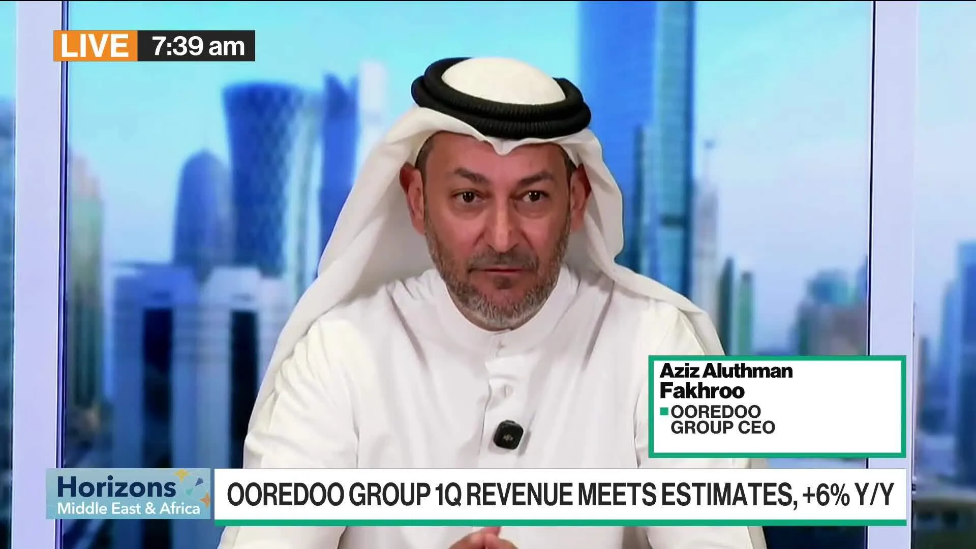 Watch Ooredoo CEO: Zero Interruptions Due to Regional Crisis - Bloomberg