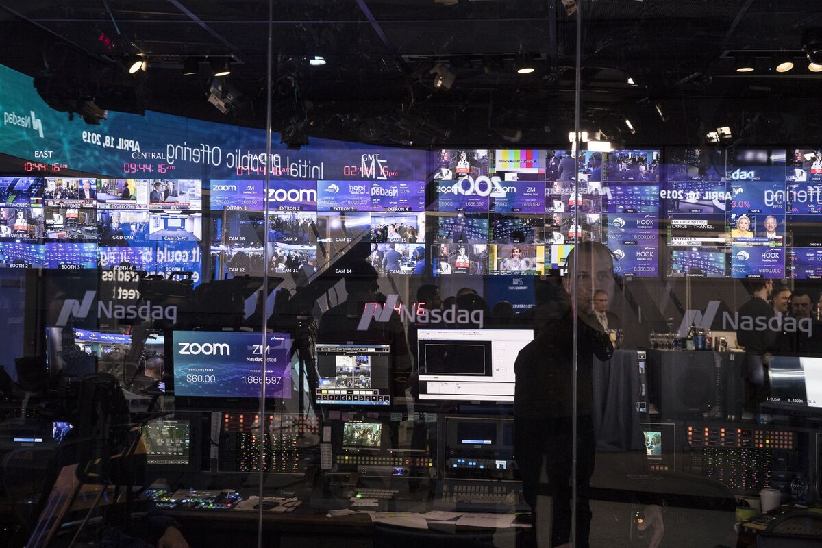 Zoom Video (ZM) Soars After First Earnings Report - Bloomberg