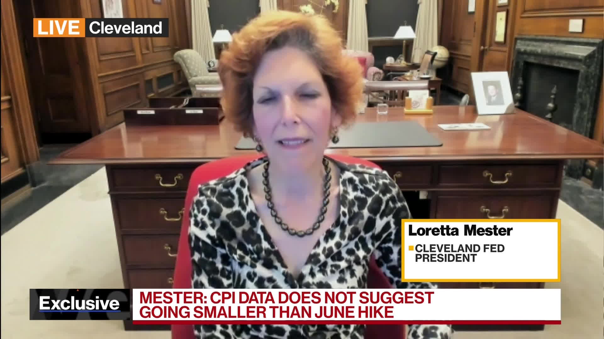 Watch Federal Reserve's Mester on Inflation, Interest Rates (Full ...