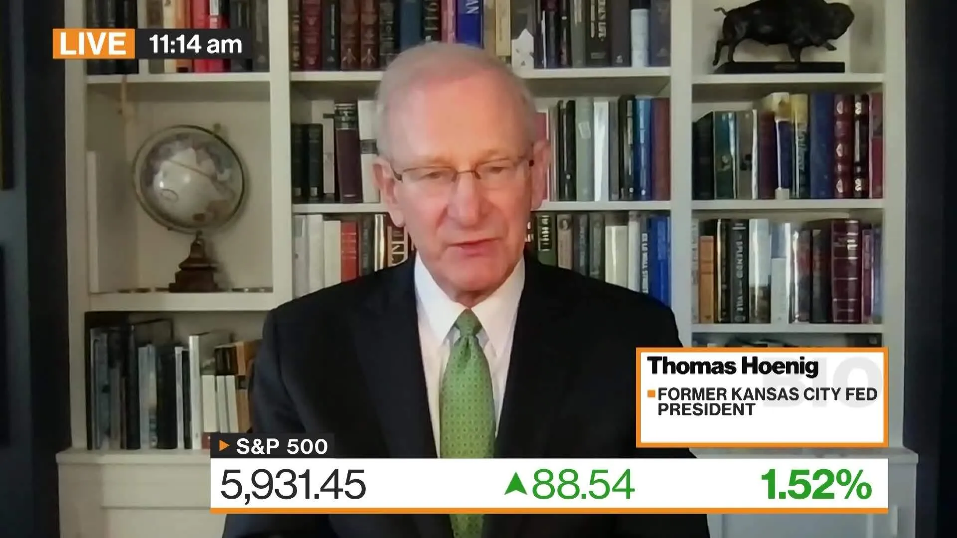 Watch Thomas Hoenig: Inflation Not Coming Down - Bloomberg