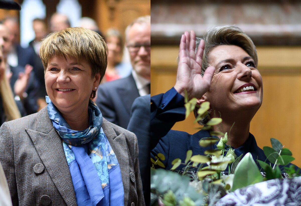 Swiss Parliament Adds Two Women to Government - Bloomberg