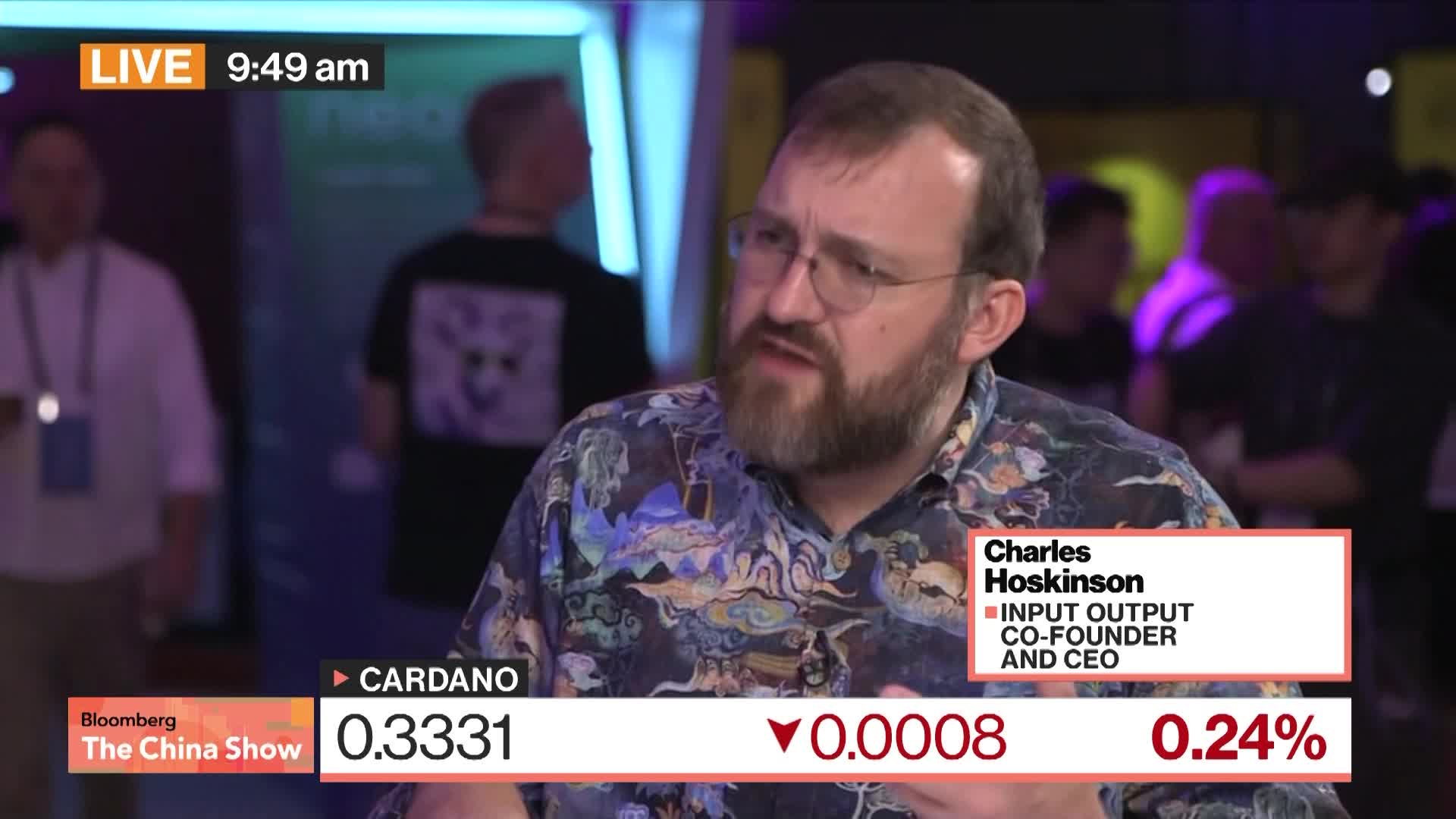 Watch Input Output CEO on Mainstream Crypto Adoption - Bloomberg