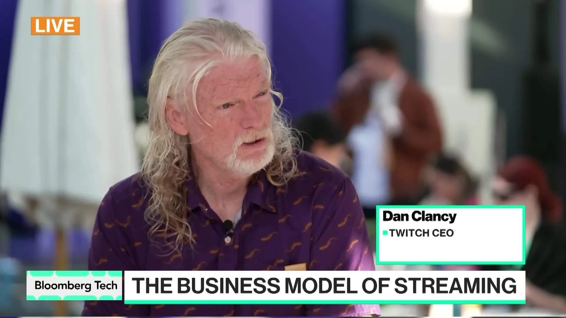 Watch Twitch CEO on the Streaming Business Model - Bloomberg