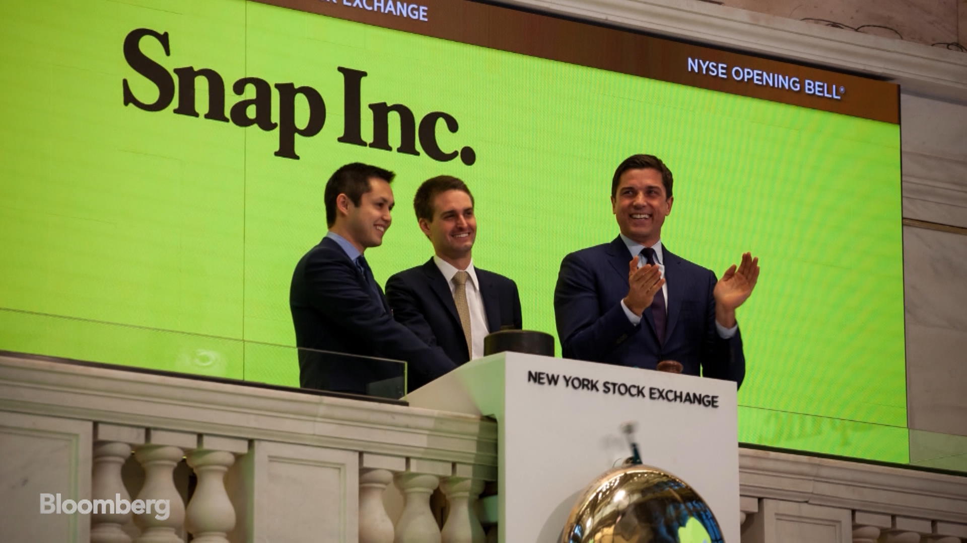 Watch Snap's Volatile First Public Year Leaves Staff Deflated - Bloomberg