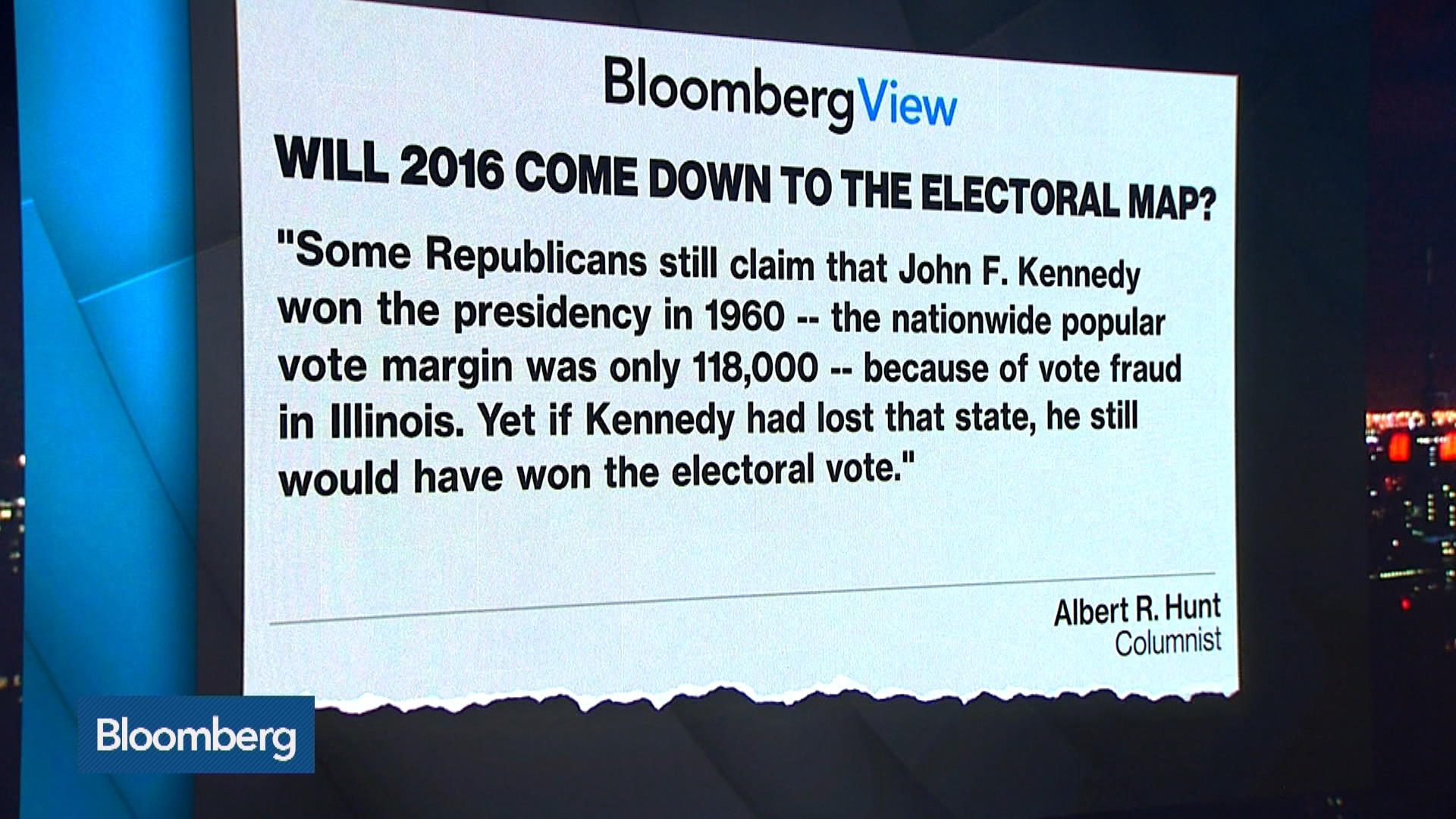 The Electoral Map Overcoming Presidential Populism