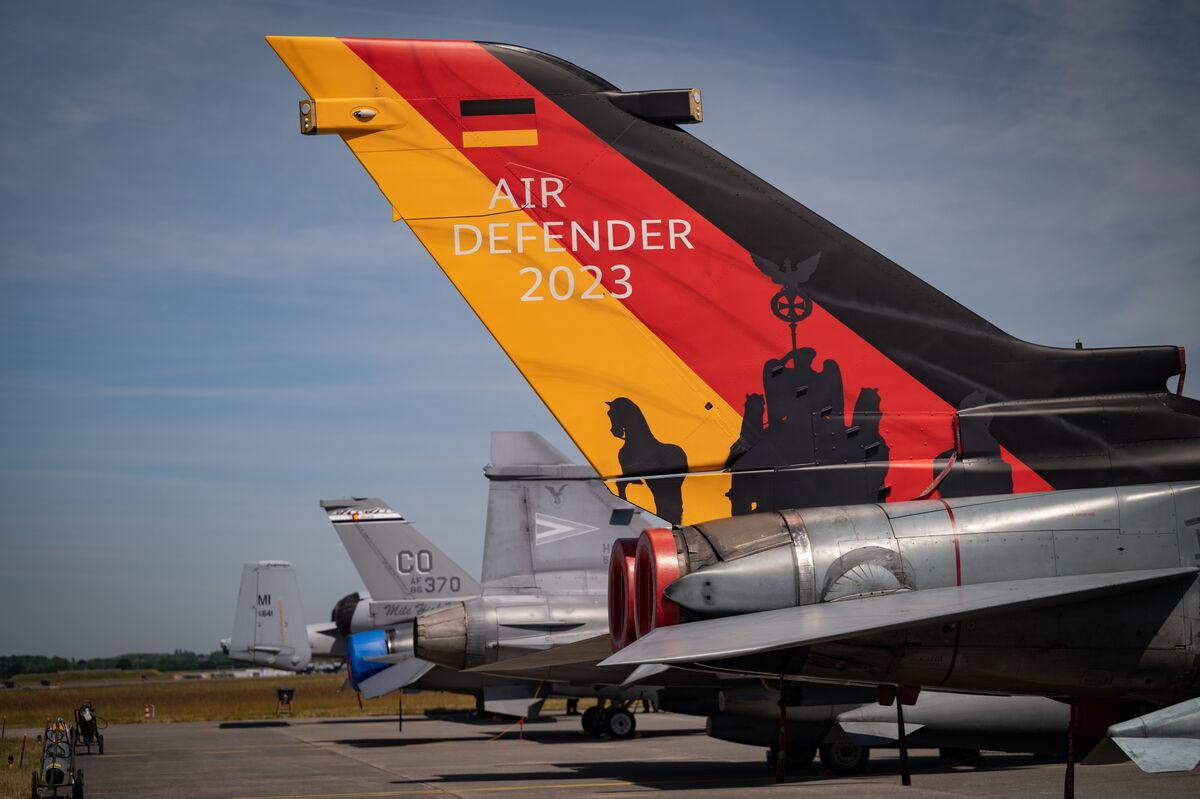 NATO’s Biggest Air Drill to Fill German Skies With Fighter Jets - Bloomberg