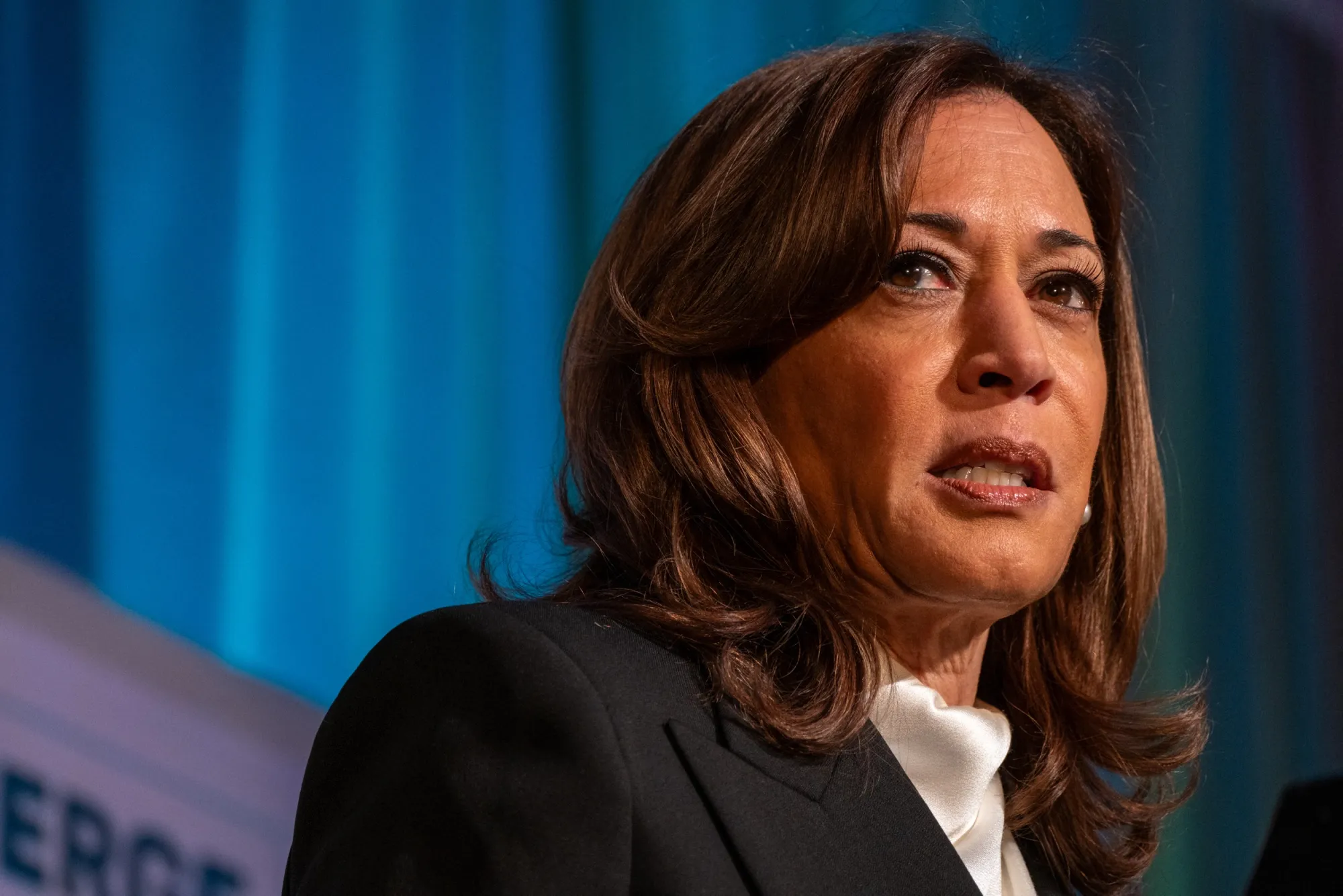 Kamala Harris Sharply Criticizes Trump in First Major Speech Since ...