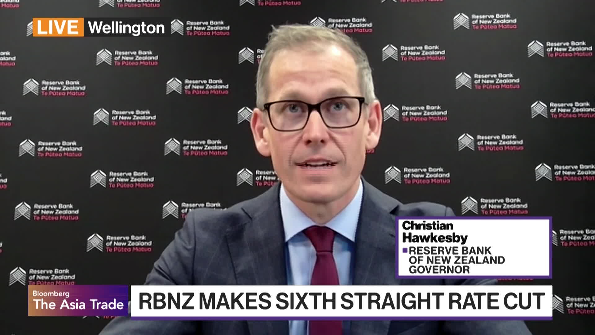 Watch New Zealand's RBNZ Governor Hawkesby On Economic Outlook - Bloomberg