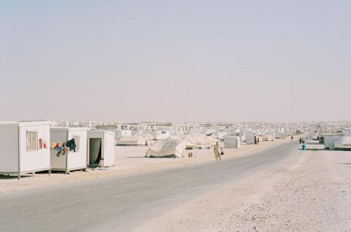 Photostat: Syrian Refugees at Jordan's Zaatari Camp - Bloomberg