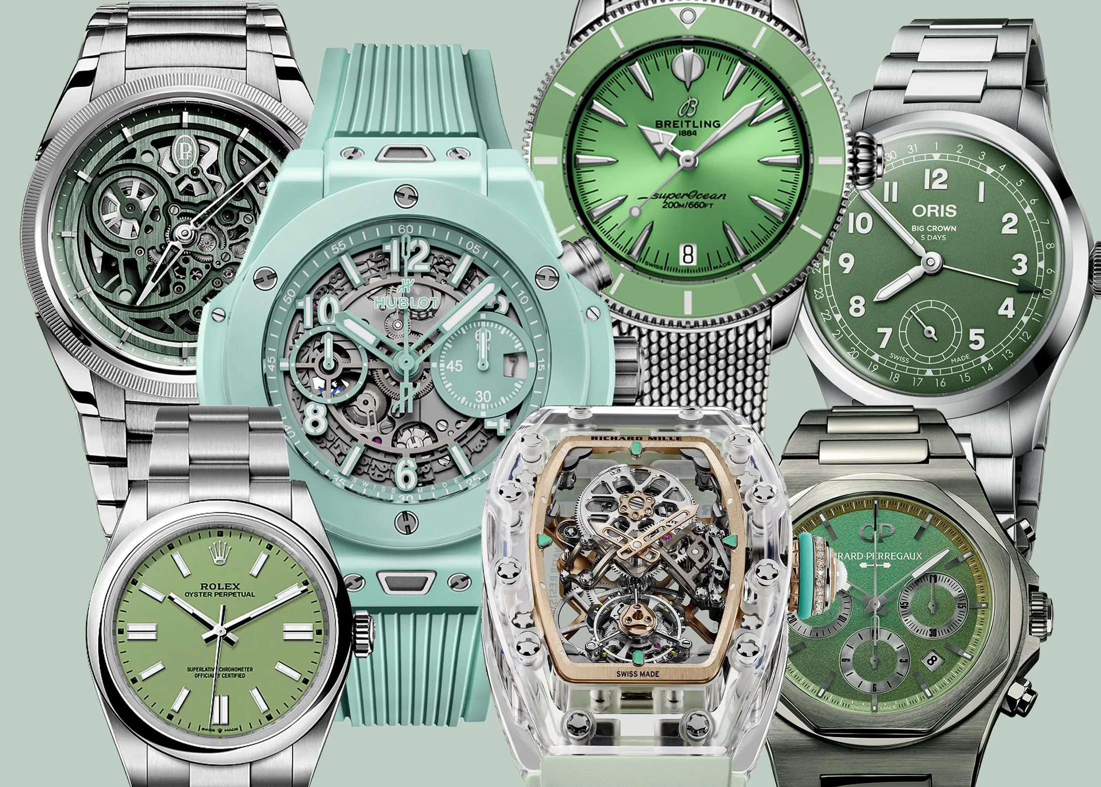 Surprising Mint Green Watches Are All the Rage, from Rolex to Norqain ...