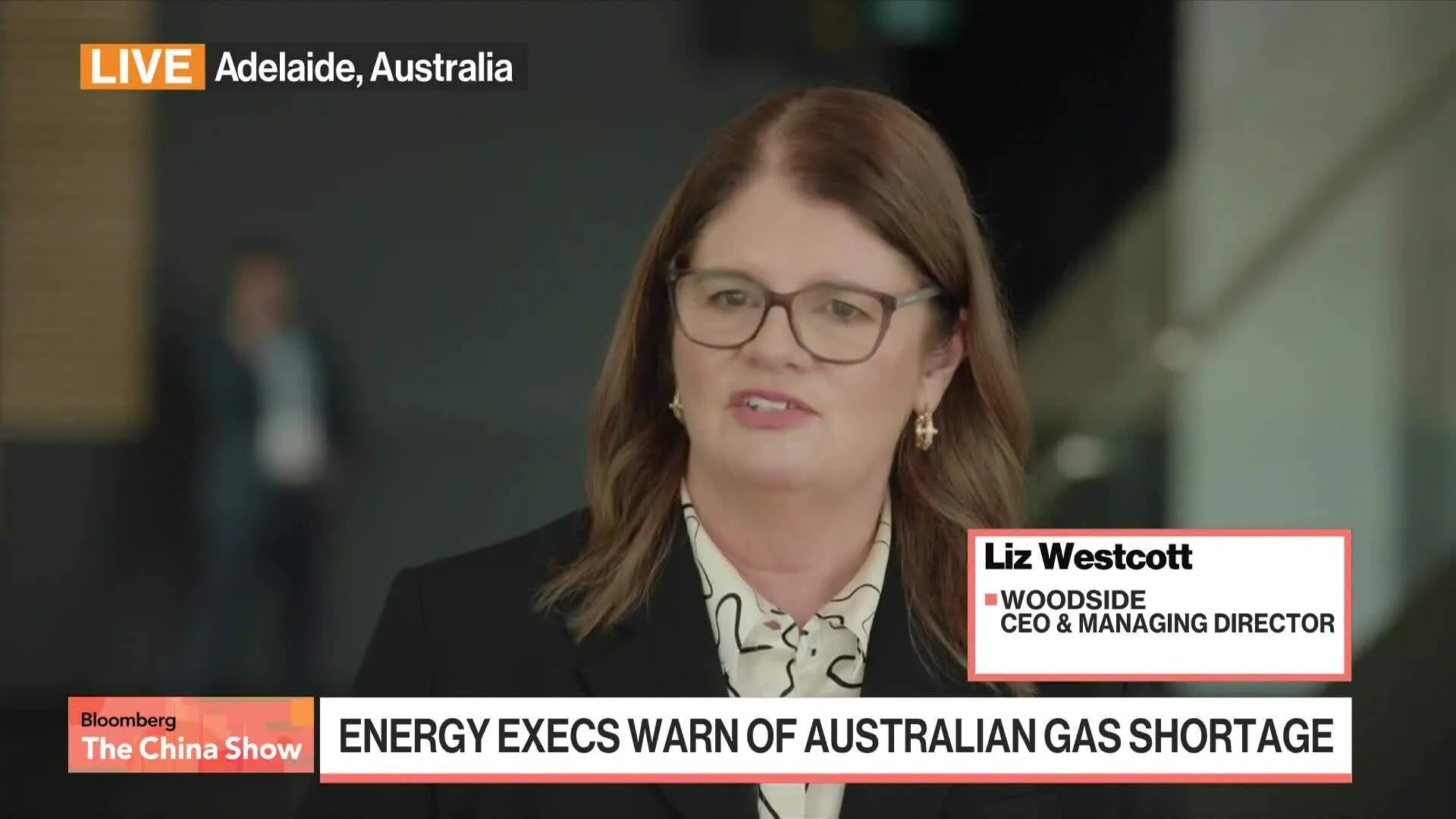 Watch Woodside CEO on Energy Market Disruptions, LNG Demand - Bloomberg