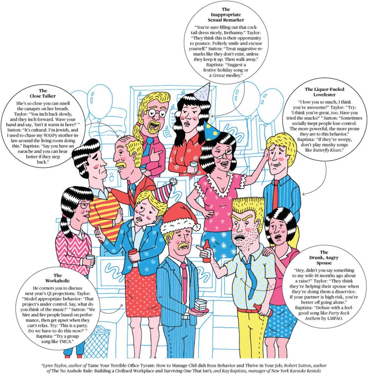 Office Party Behaviors - Bloomberg