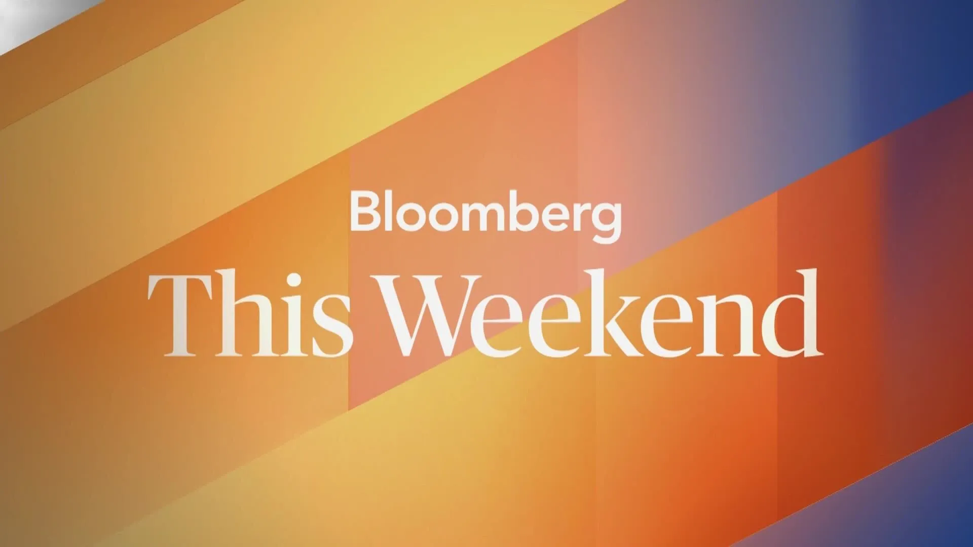 Watch Coming up on The Weekend Show | Strikes on Iran Continue - Bloomberg