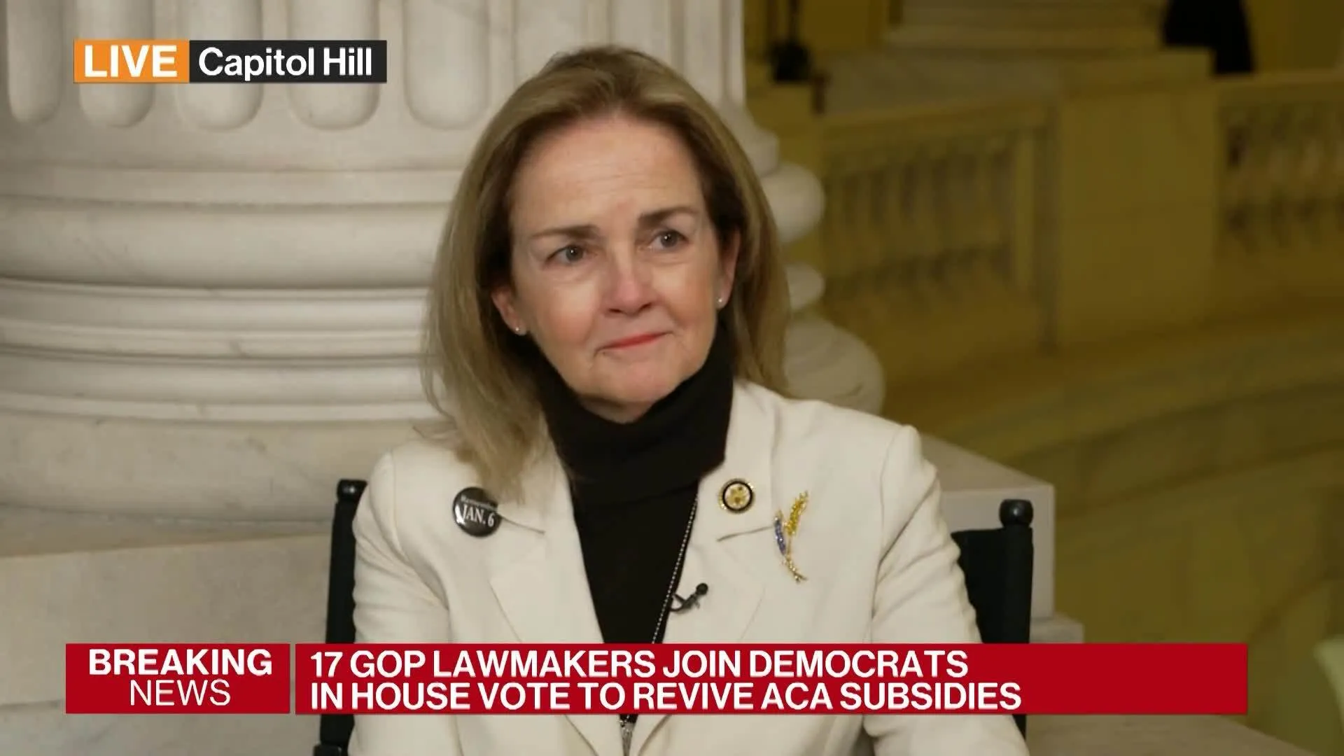 Watch Americans Were Heard: Rep. Dean on ACA Extension - Bloomberg
