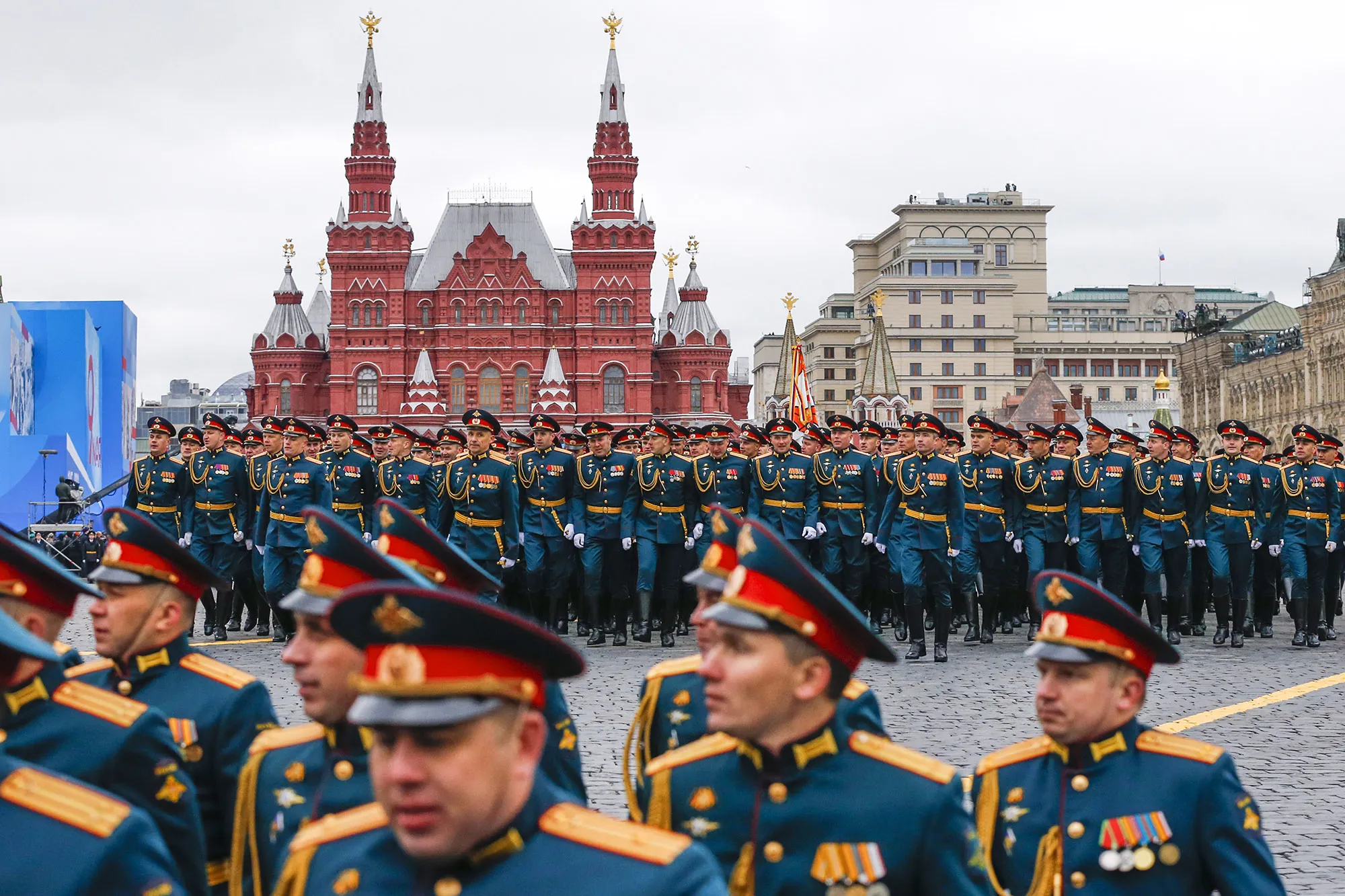 Red Square Russia Parade