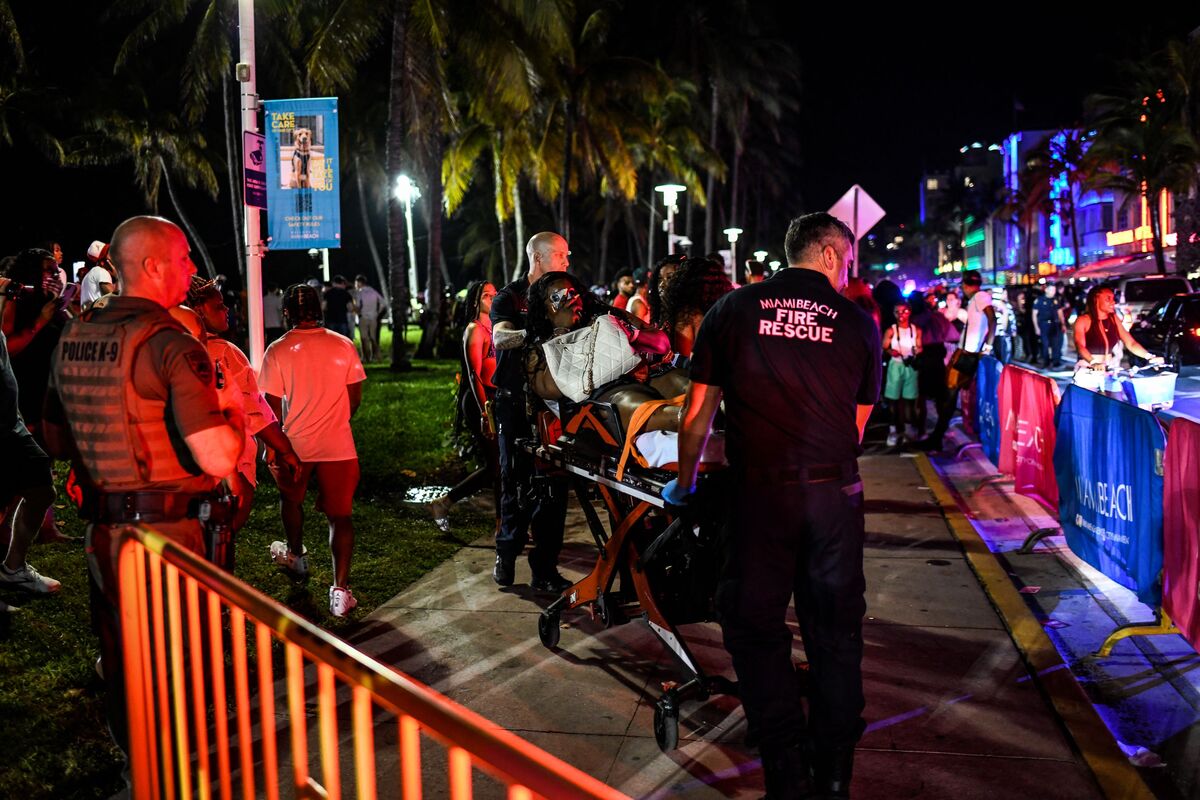 Miami Beach Imposes Curfew After Weekend Spring Break Shootings - Bloomberg