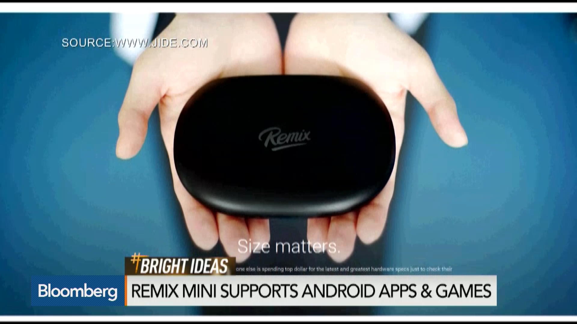 Watch The Remix Mini: A PC for Just $30 - Bloomberg