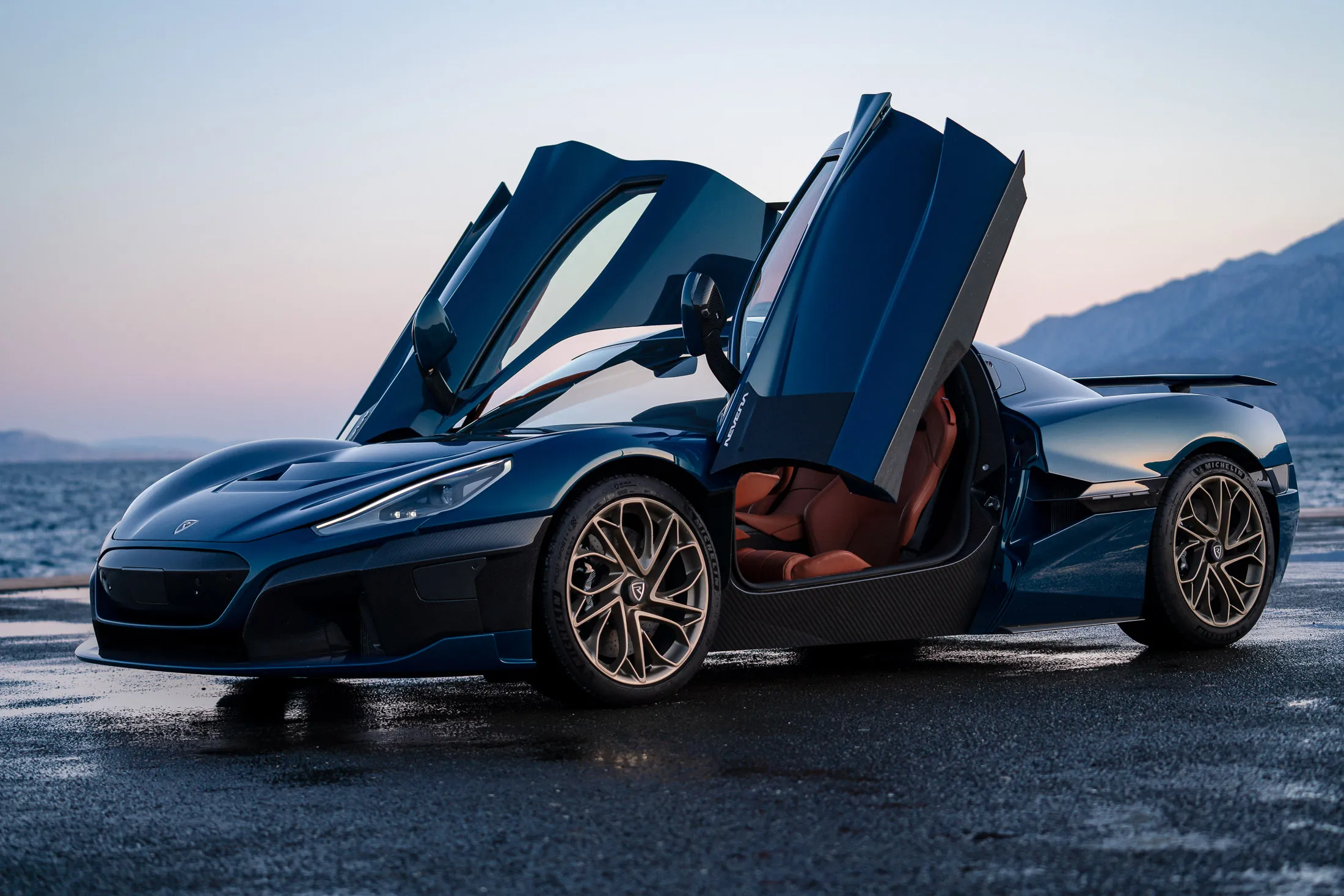 First Look Rimac Nevera Electric Hypercar Zero to 60 in 1.85 Seconds Bloomberg