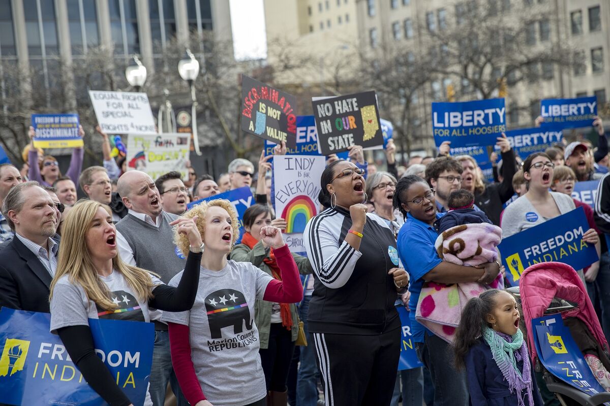 Tech's Diversity Drives Opposition to Indiana Law - Bloomberg