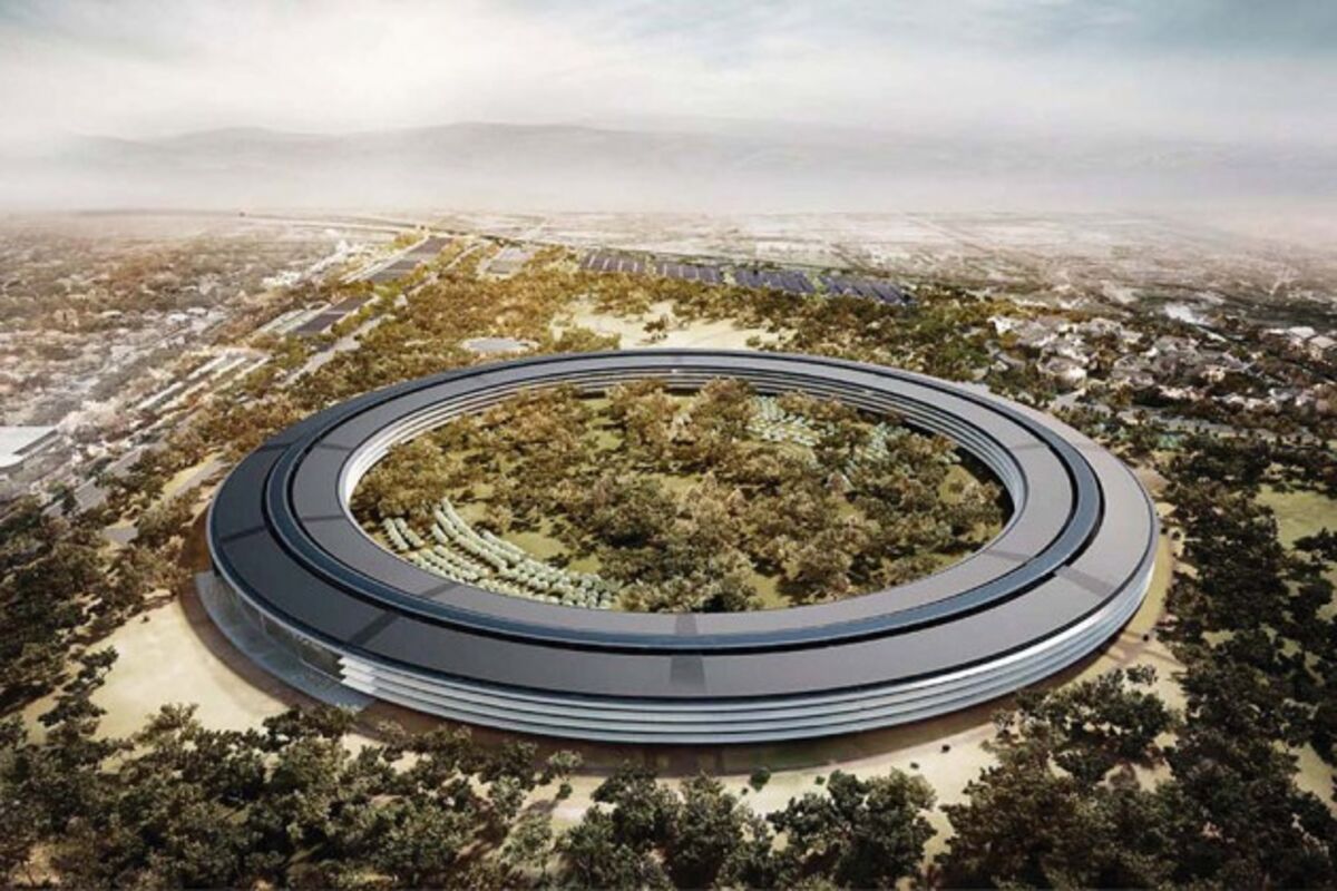 A Quick Look at the Apple 'Spaceship' - Bloomberg