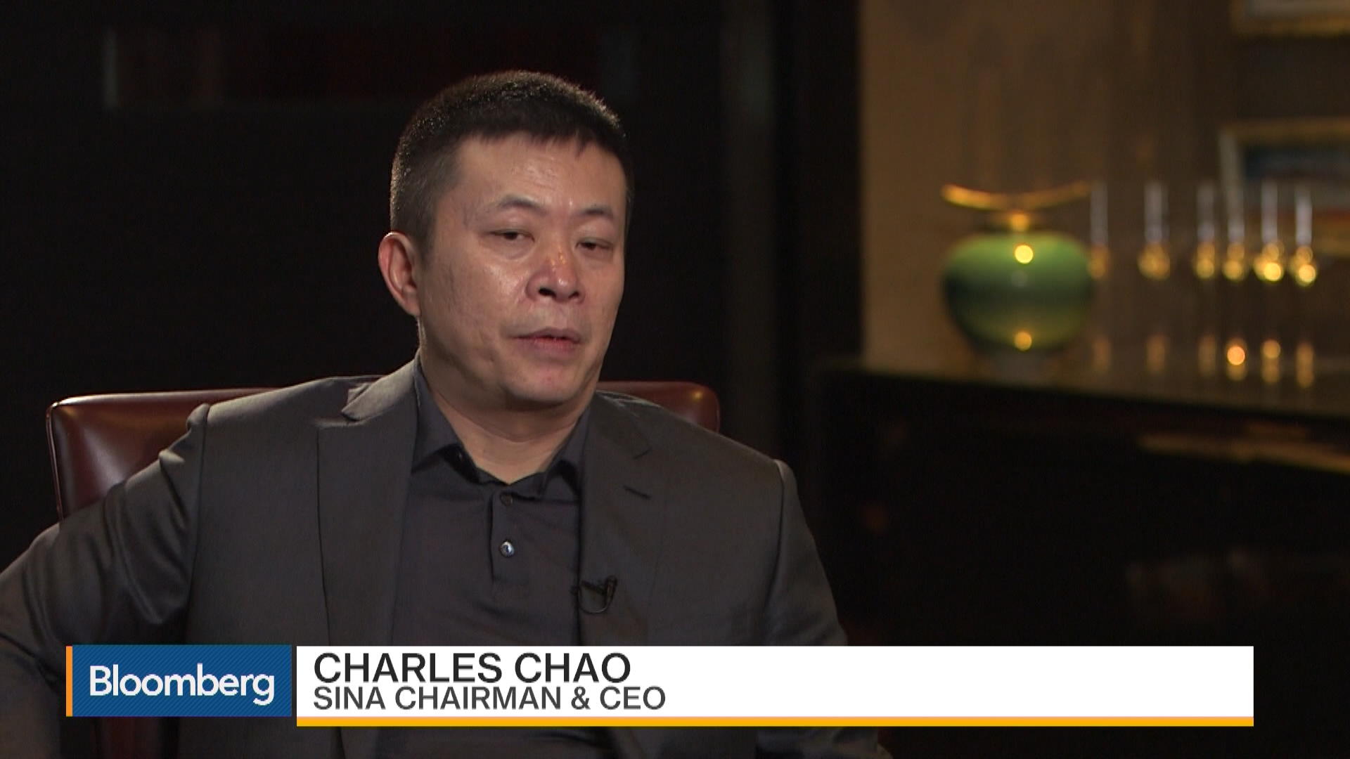 Watch Sina Chairman Chao Outlines His Expansion Plans - Bloomberg