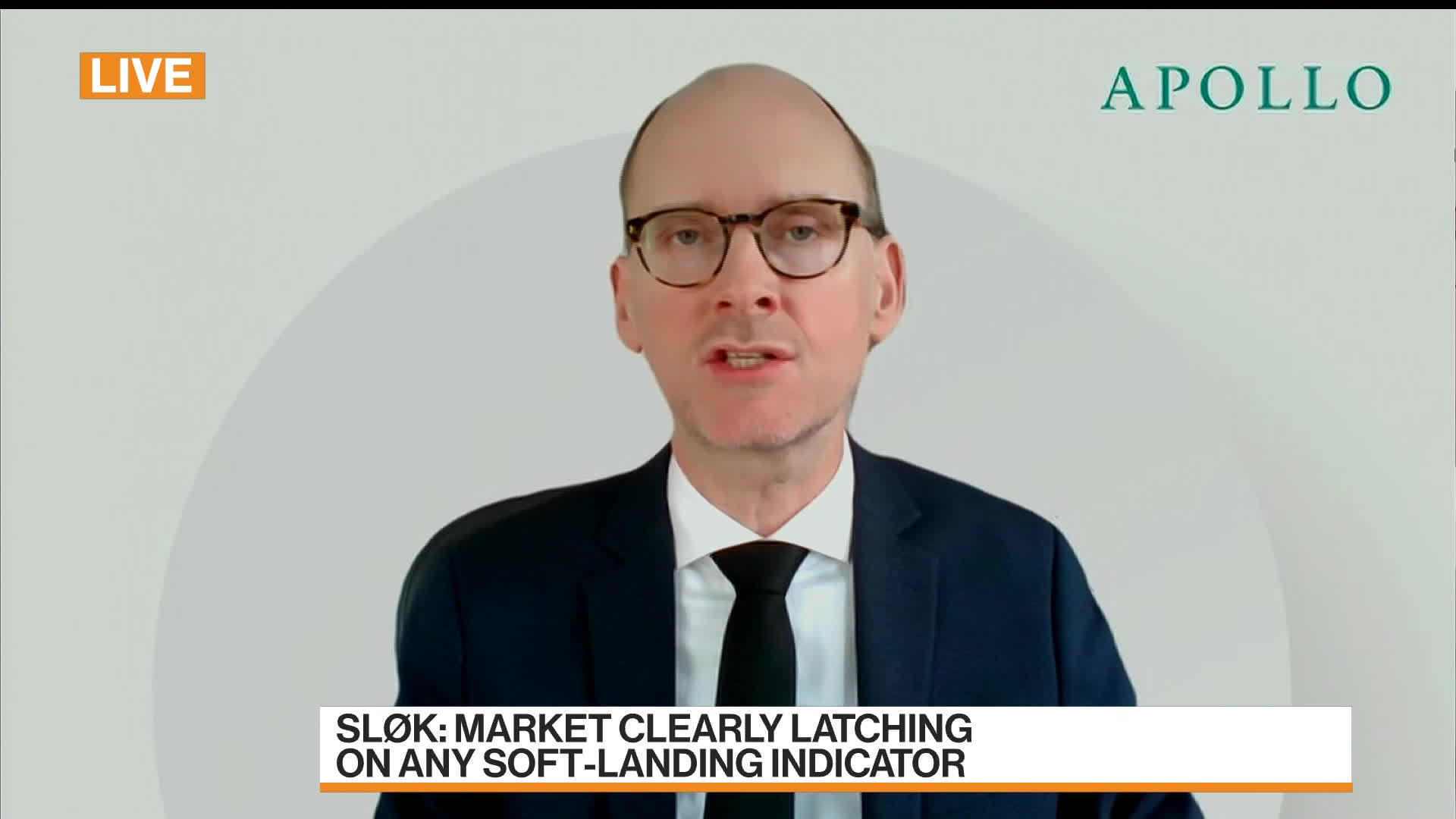 Watch Apollo's Slok: Premature to Declare Victory on Inflation - Bloomberg