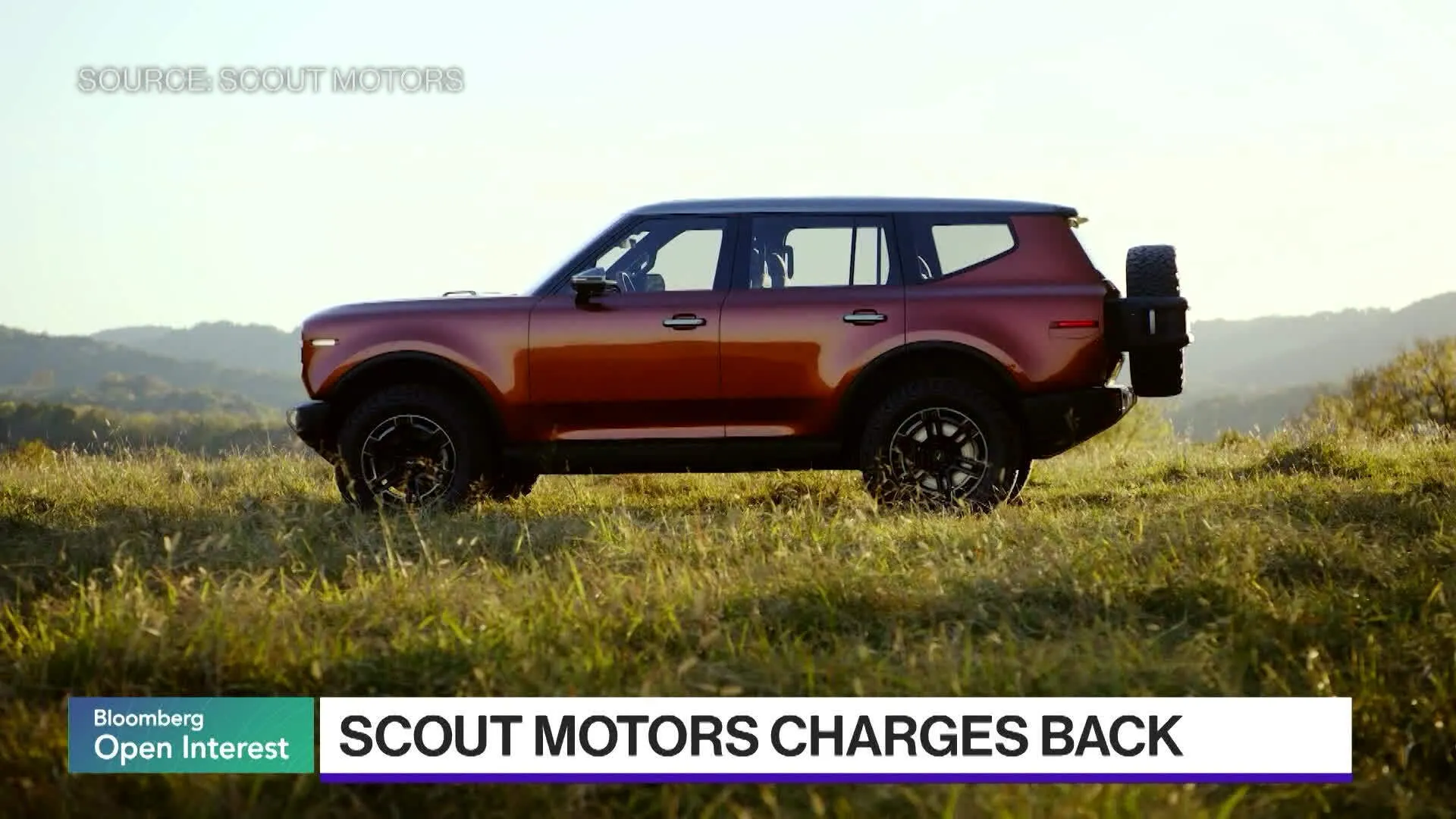 Watch Scout Motors Reveals Newest Cars - Bloomberg