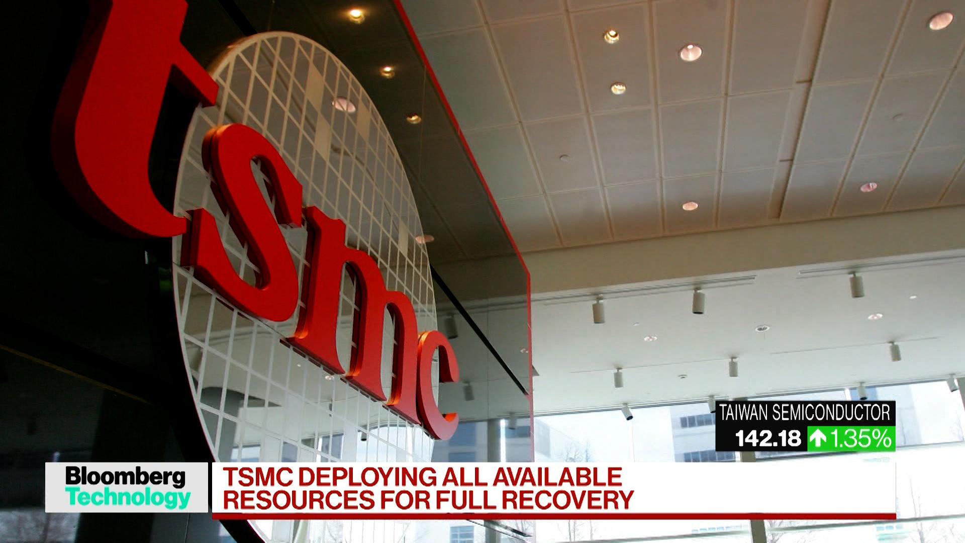 Watch TSMC Halts Some Chipmaking, Taiwan Gauges Quake Fallout - Bloomberg