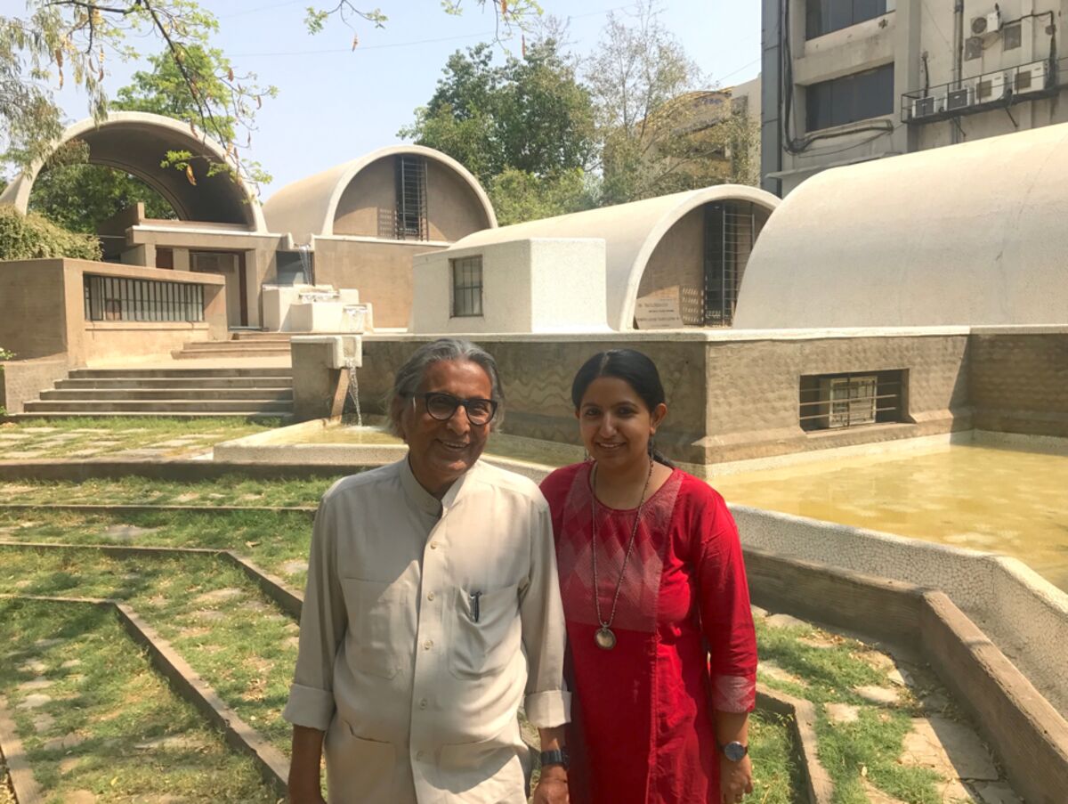 Indian Architect Doshi Talks About Winning the Pritzker - Bloomberg
