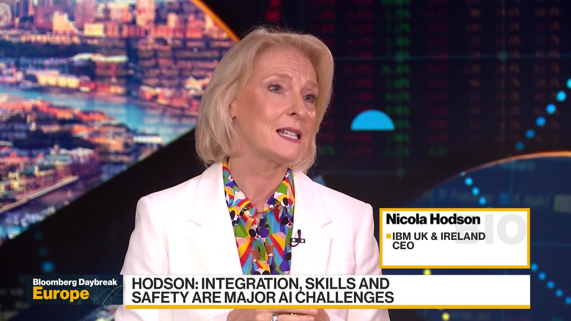 Watch IBM UK and Ireland CEO Says AI Boosting Productivity - Bloomberg