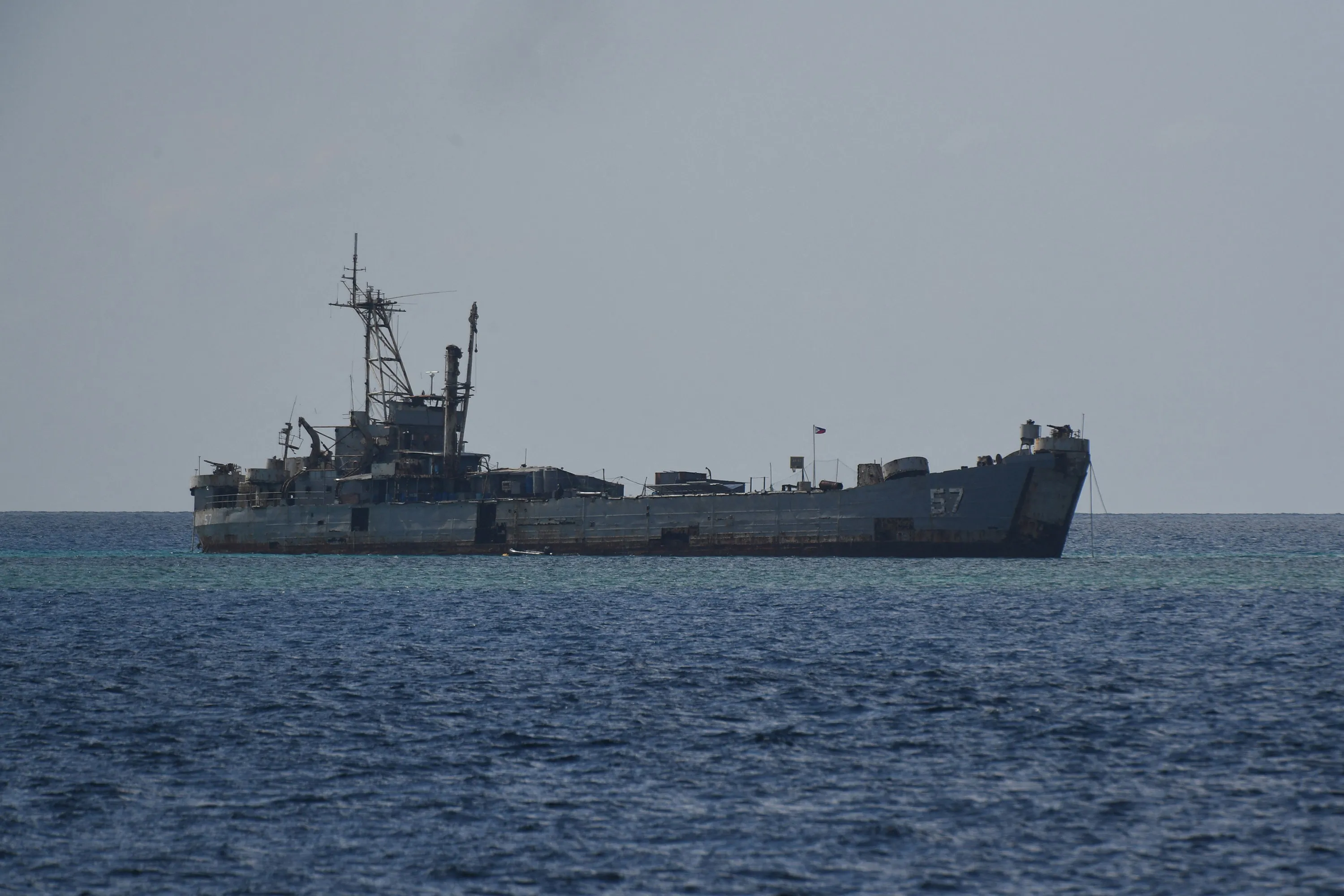 Philippines Won’t Remove Ship in South China Sea, Marcos Says - Bloomberg