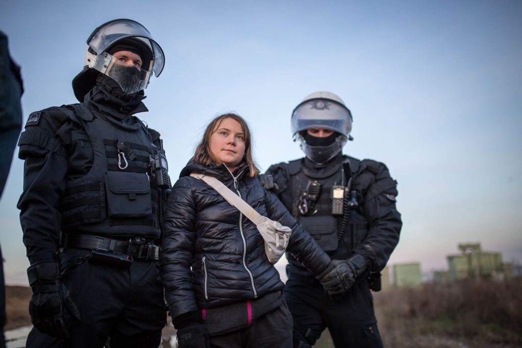 Greta Thunberg's Detention Is the Right Kind of Climate Action - Bloomberg