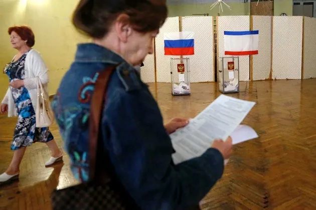 In Crimea's Local Elections, Pro-Russians Run Strong - Bloomberg