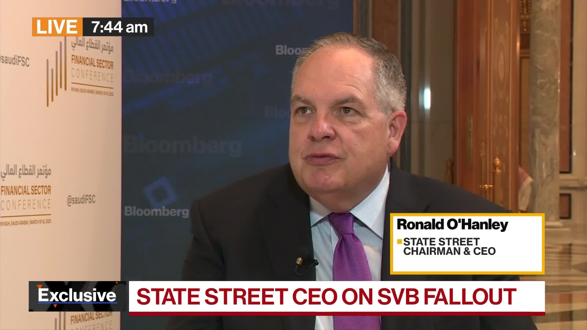 Watch O'Hanley: Rating Action on US Banks Is An Overreaction - Bloomberg