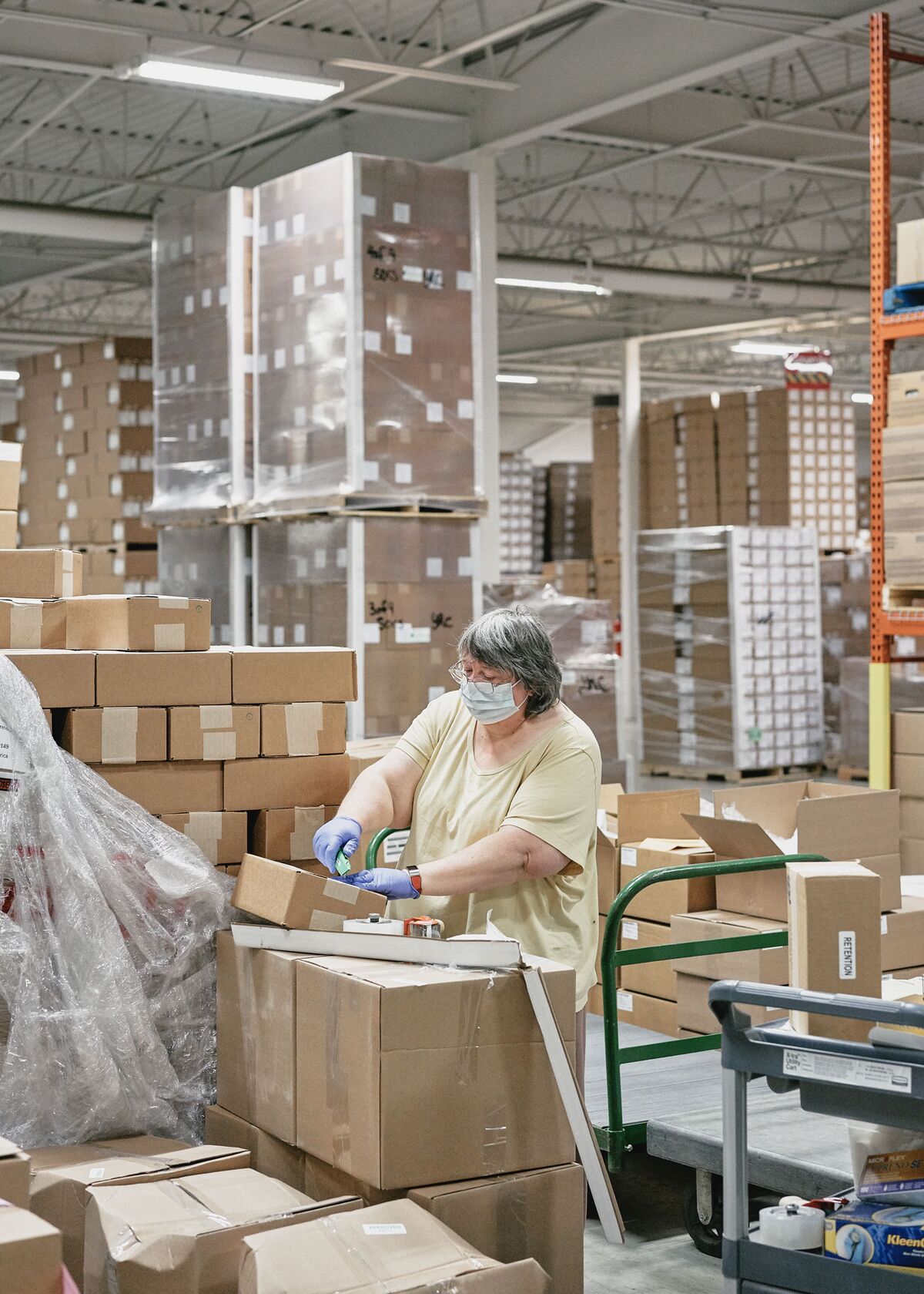 Inside a Factory Racing to Supply America With Virus Test Swabs