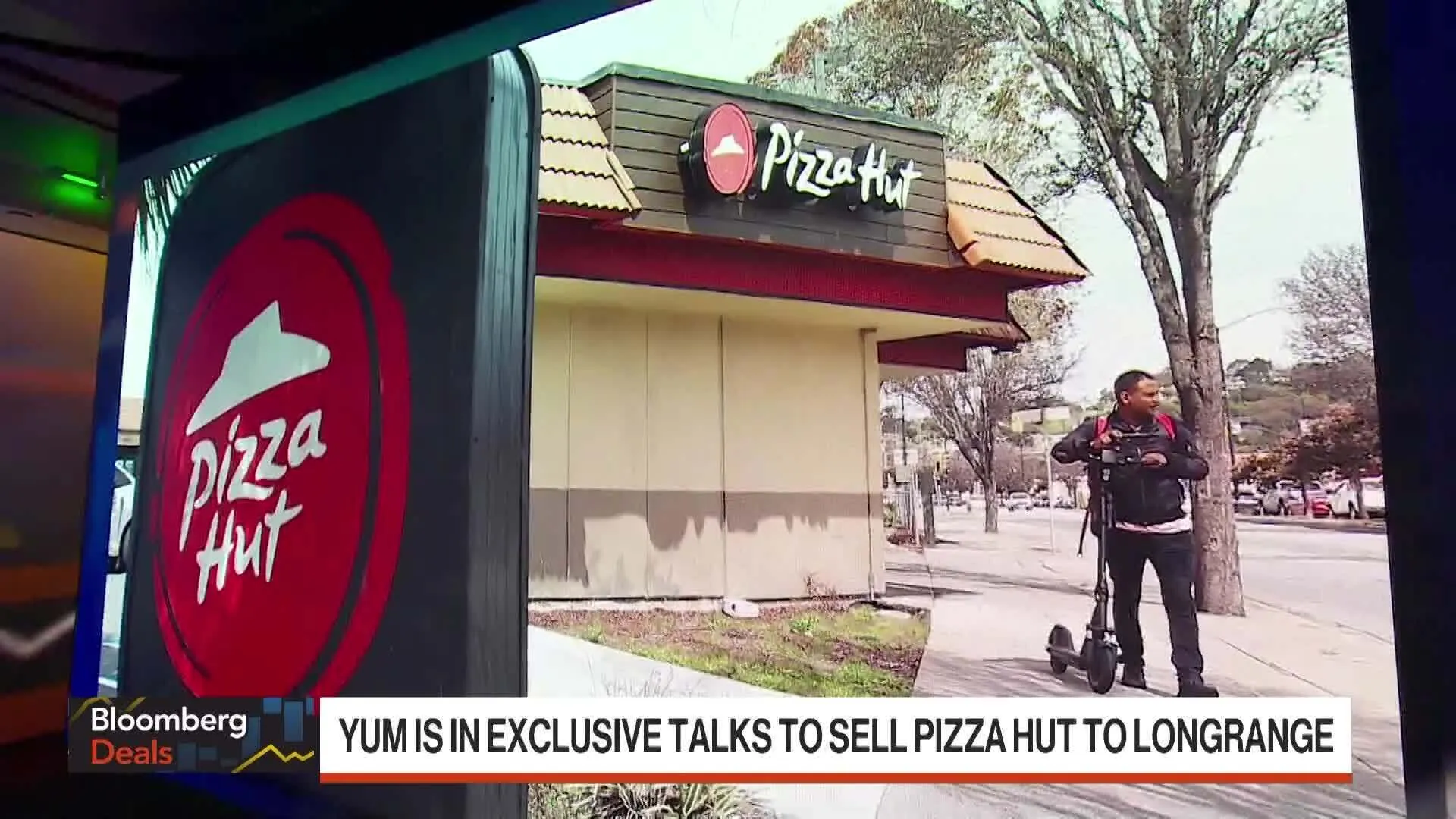 Watch Yum Is In Exclusive Talks To Sell Pizza Hut To LongRange - Bloomberg