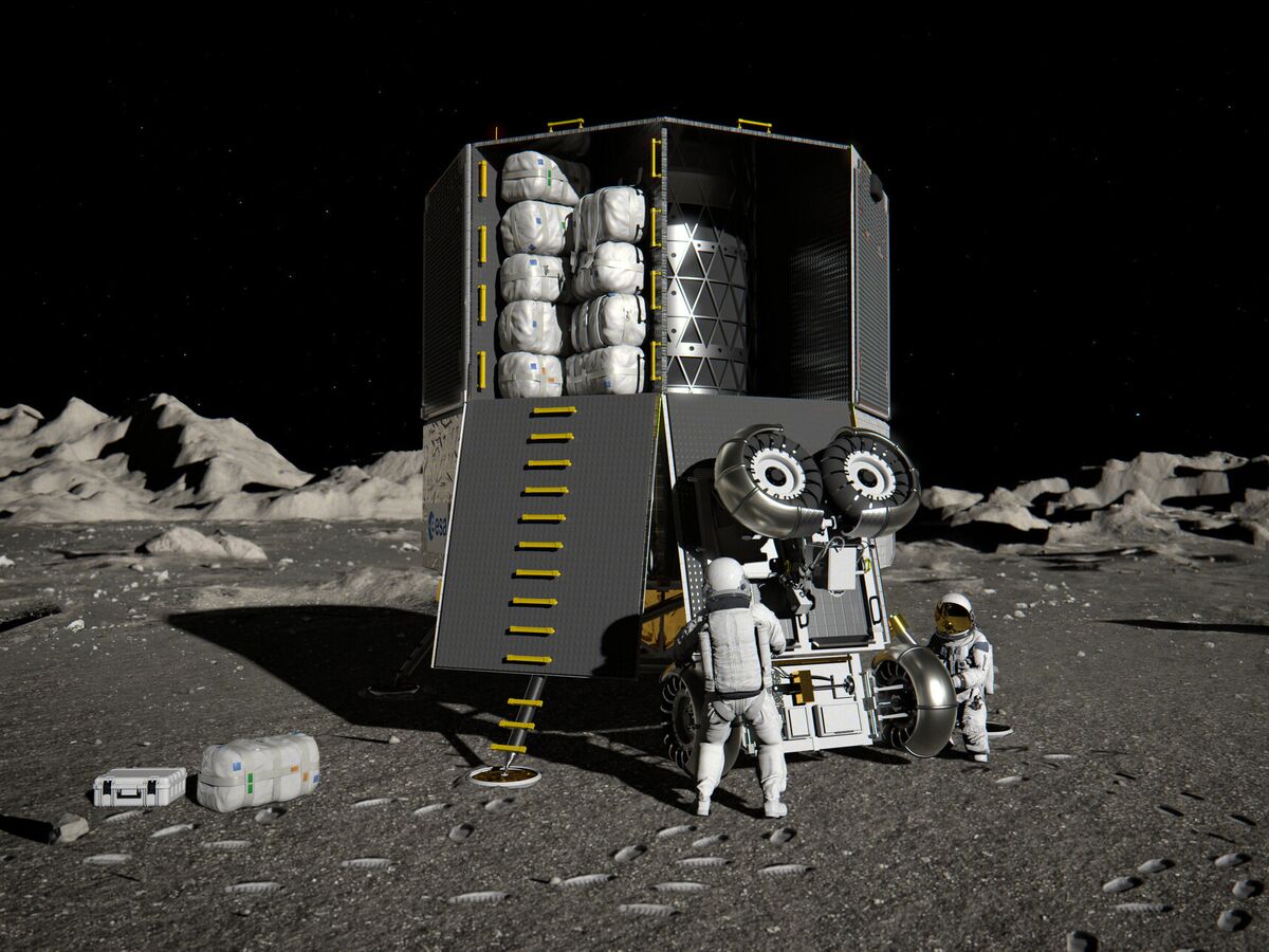 Future Manned Lunar Lander