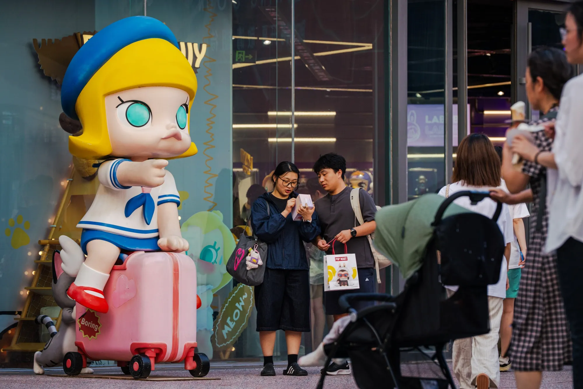 Pop Mart Shares Hit Record as CEO Announces New Mini Labubu - Bloomberg