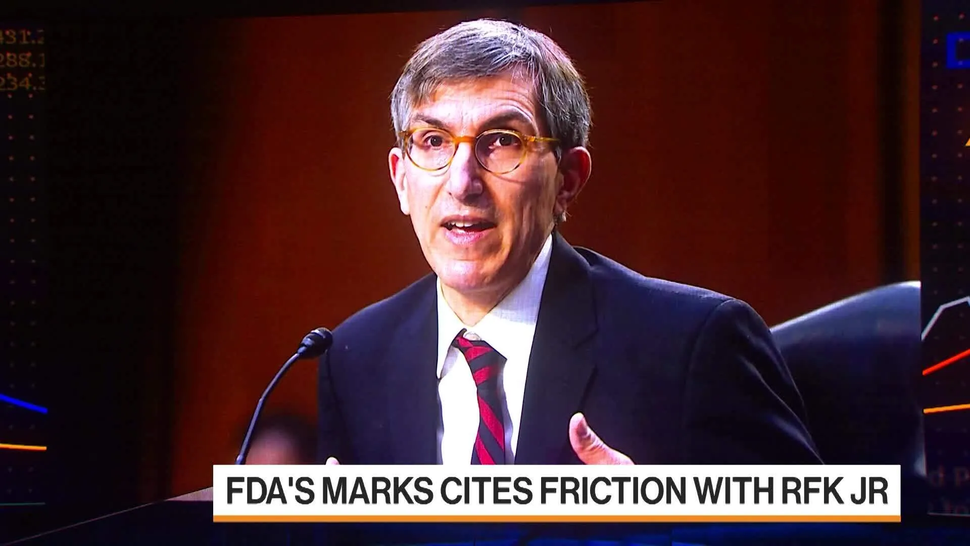 Watch Biotech Stocks Fall As FDA's Peter Marks Resigns - Bloomberg