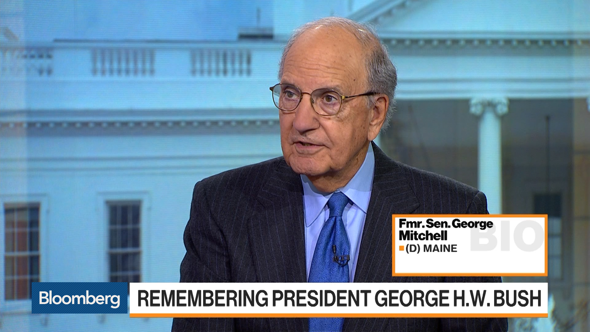 Watch Former Senator George Mitchell Reflects on Working With George H ...