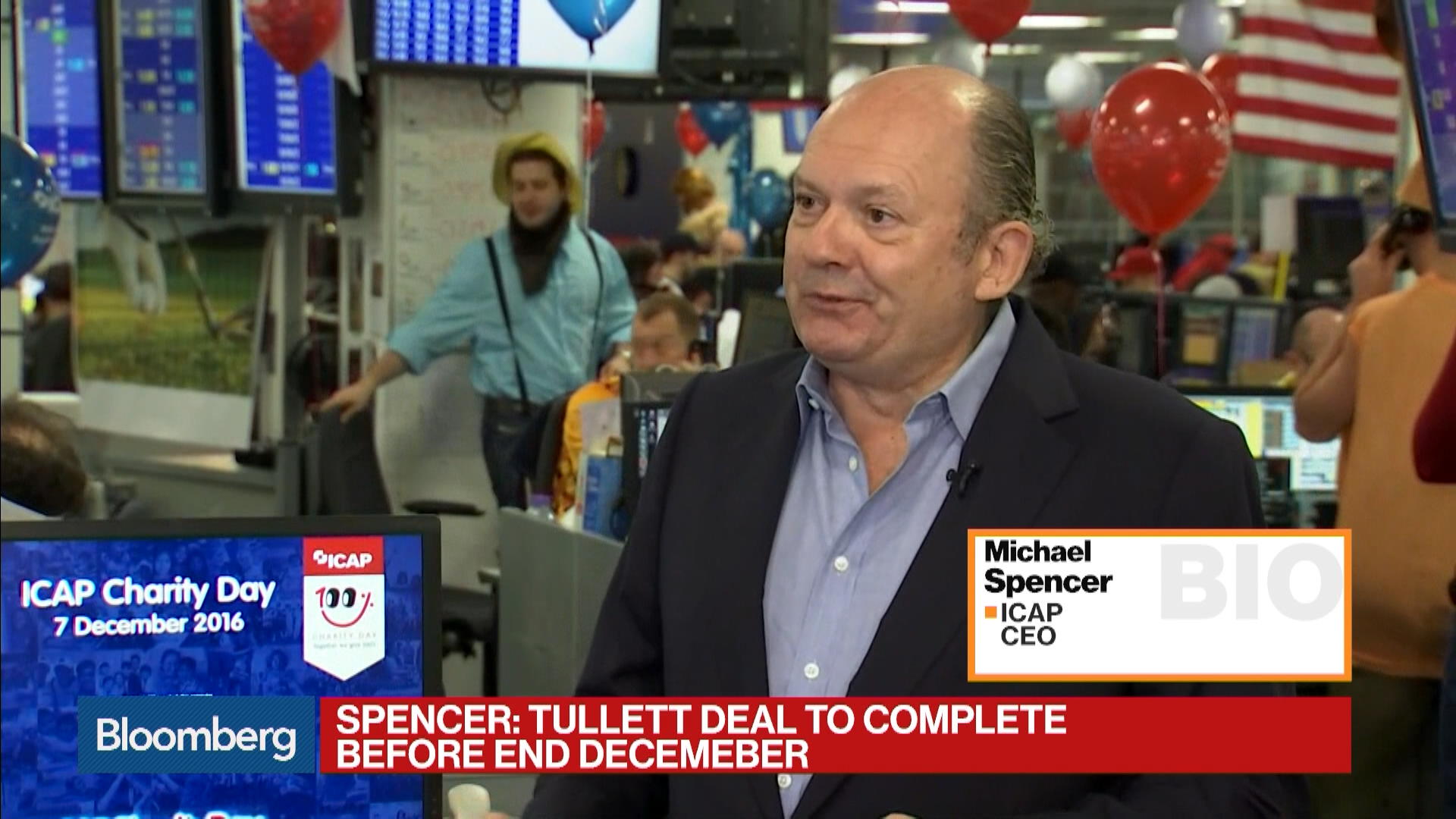 Watch ICAP CEO Sees a Busier 2017 on Higher Interest Rates - Bloomberg