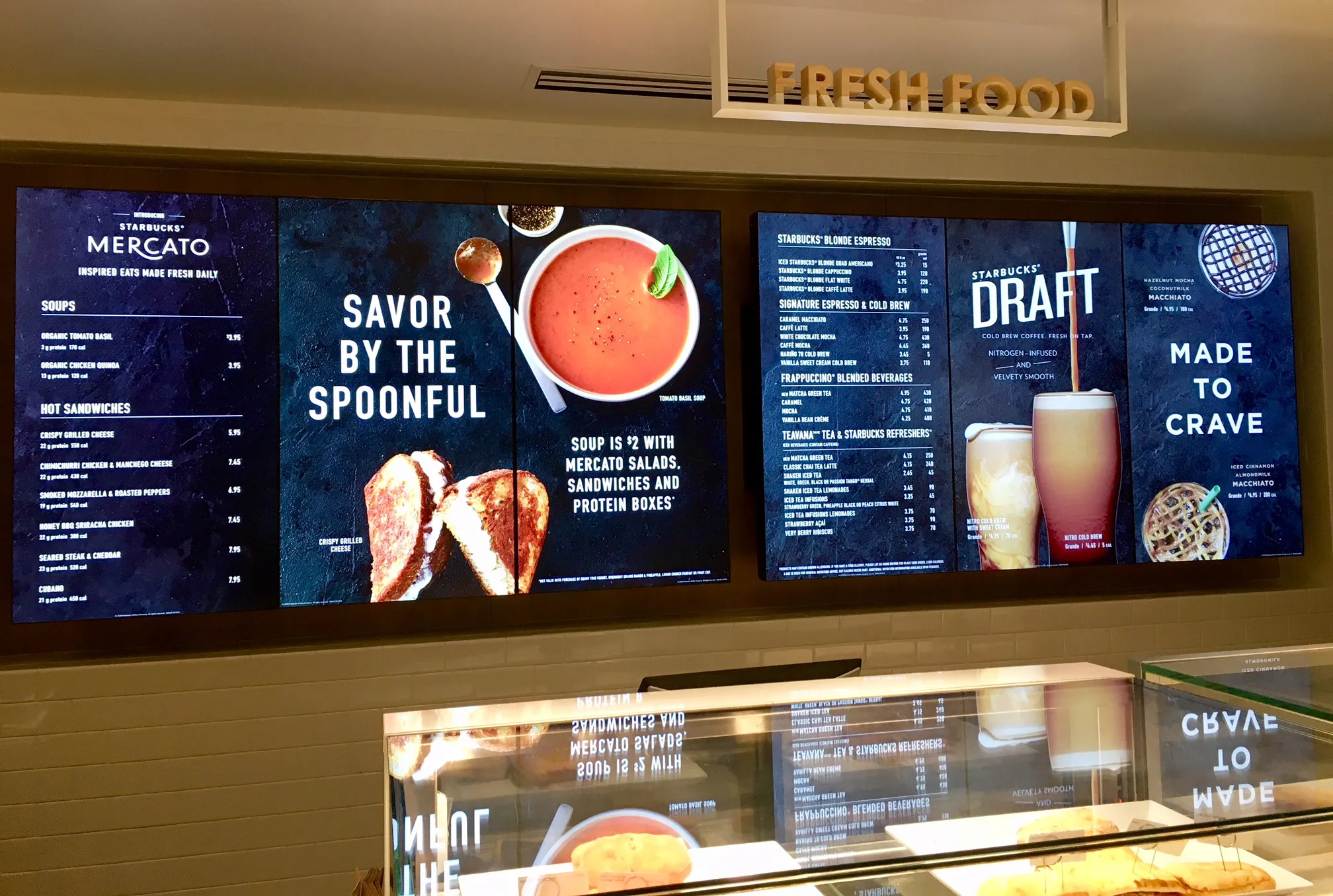 Tabellone Del Menu Di Starbucks
