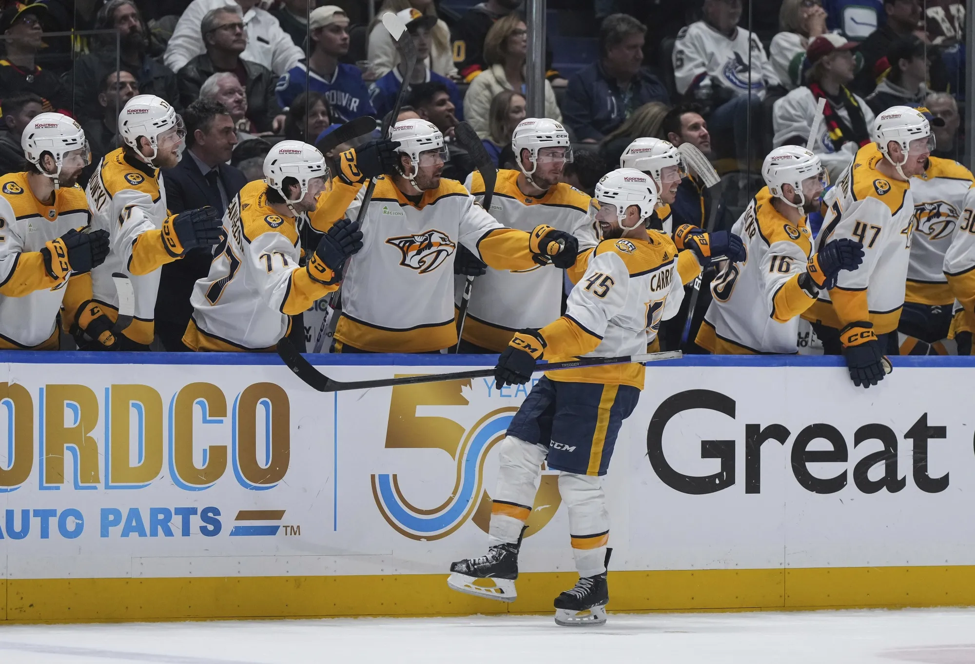 Nashville Predators Score