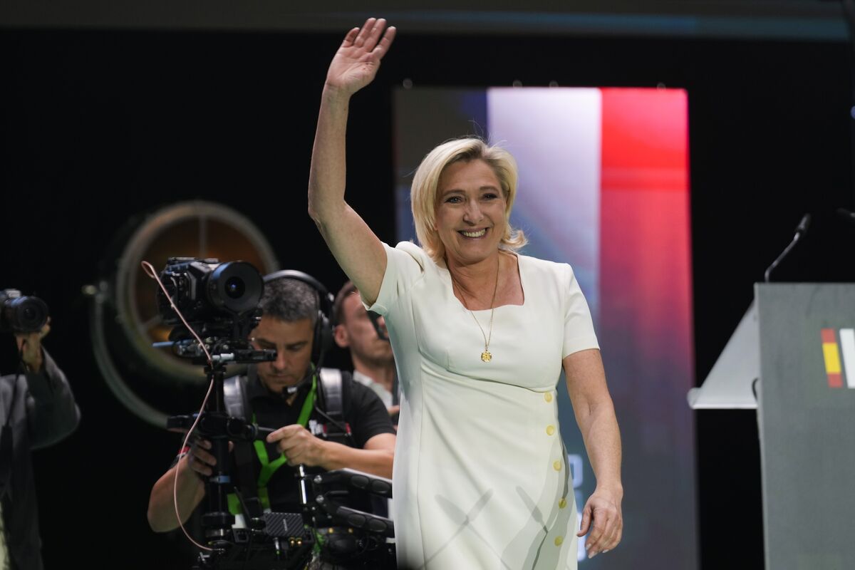 France Elections 2024: Le Pen Leads in Bloomberg Poll of Polls - Bloomberg