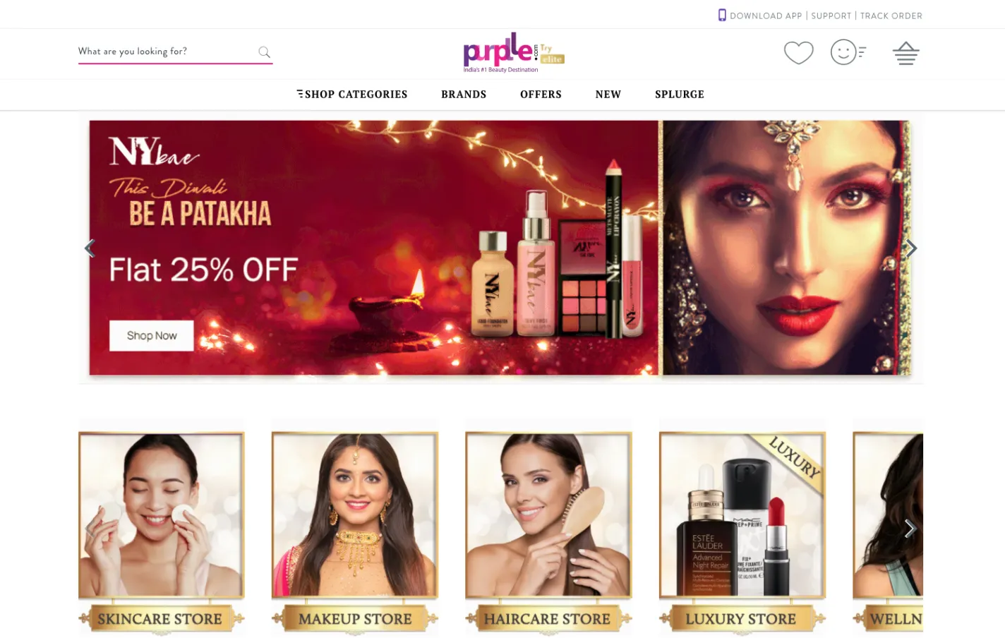 Makeup websites india store