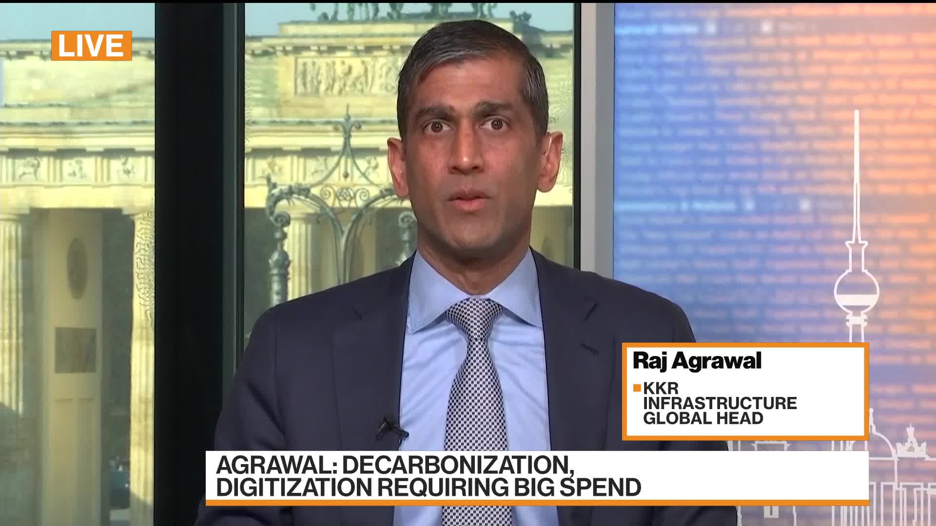 Watch KKR's Agrawal on Energy, Infrastructure - Bloomberg