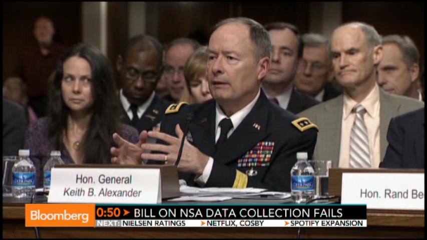 Watch Bill on NSA Data Collection Fails - Bloomberg